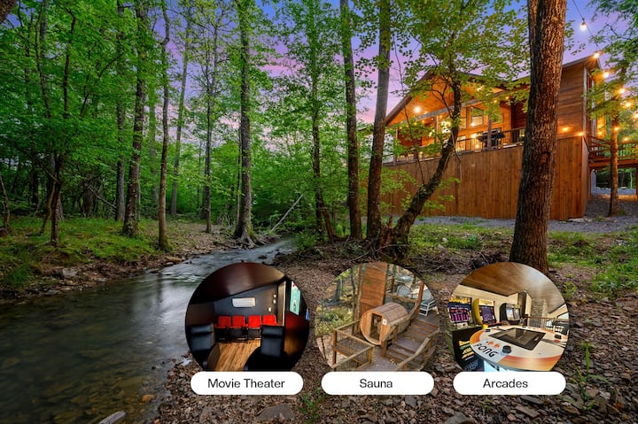 View! Sauna| Creek| Arcades| Zipline| Movietheater - Oklahoma