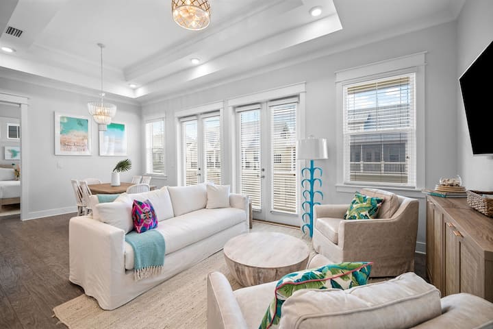 30a ~ Golf Cart ~ Amazing Bunks ~ Heated Pool - Rosemary Beach, FL