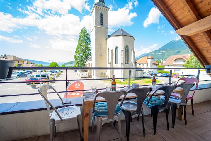 Le Roc Du Cygne Charmant Appartement 4 Personnes - Duingt