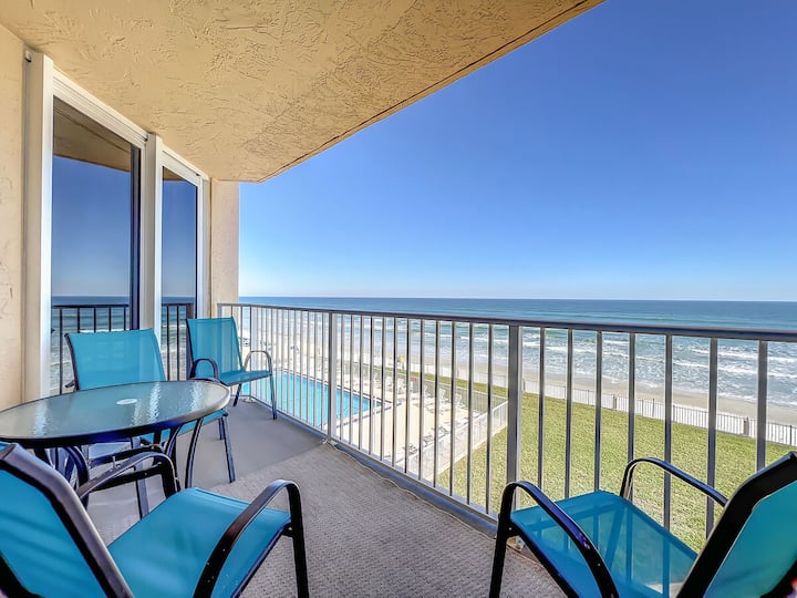 Balcony Views & Coastal Comfort At Oceania - Ponce Inlet, FL