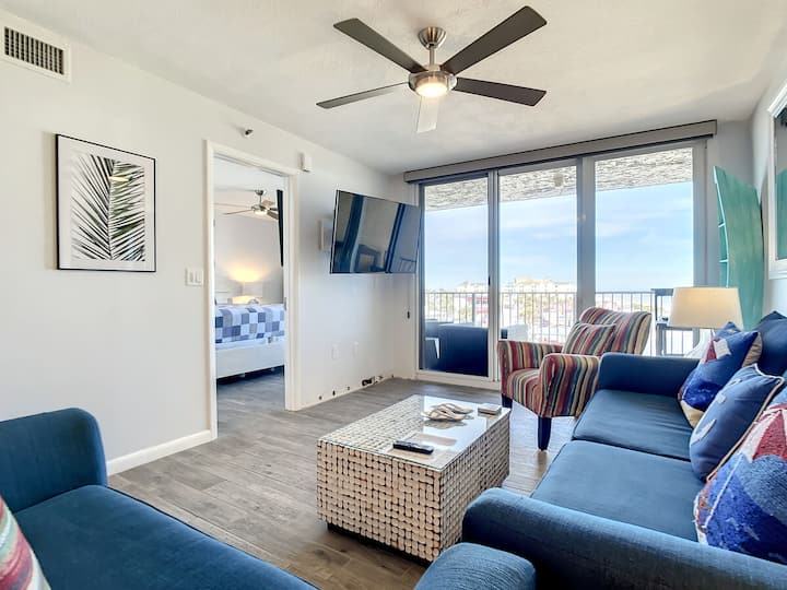 Beachfront Condo - Oceanview, Pool, Bbq, Flagler - Ponce Inlet, FL