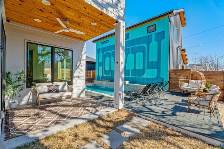 Howdy House | Heated Pool | Gas Grill | Sleep16+ - Austin