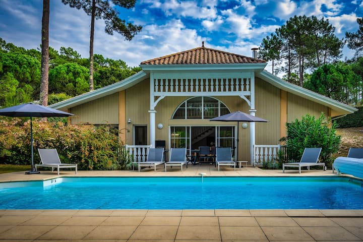 Villa éLégante à Lacanau Avec Piscine Privée - Lacanau Océan