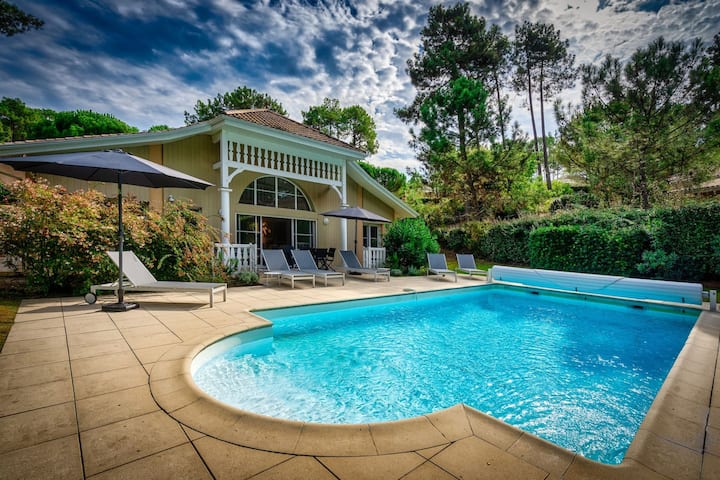 Villa éLégante à Lacanau Avec Piscine Privée - Lacanau
