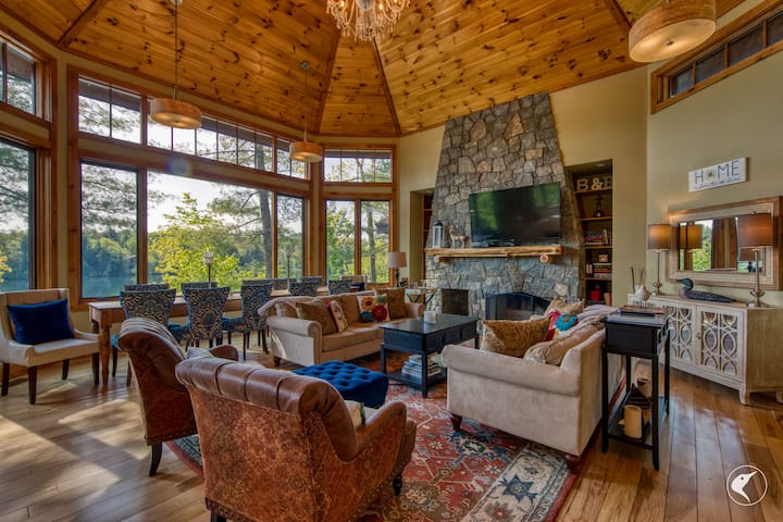 Camp Sonshine- Premiere Luxury On Mirror Lake! - Lake Placid, NY