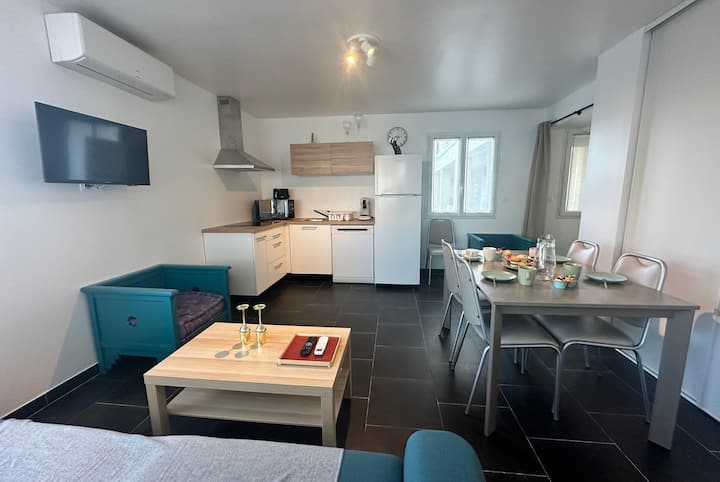 Le Farniente - Appartement Rez-de-chaussée Dans - Le Grau-du-Roi