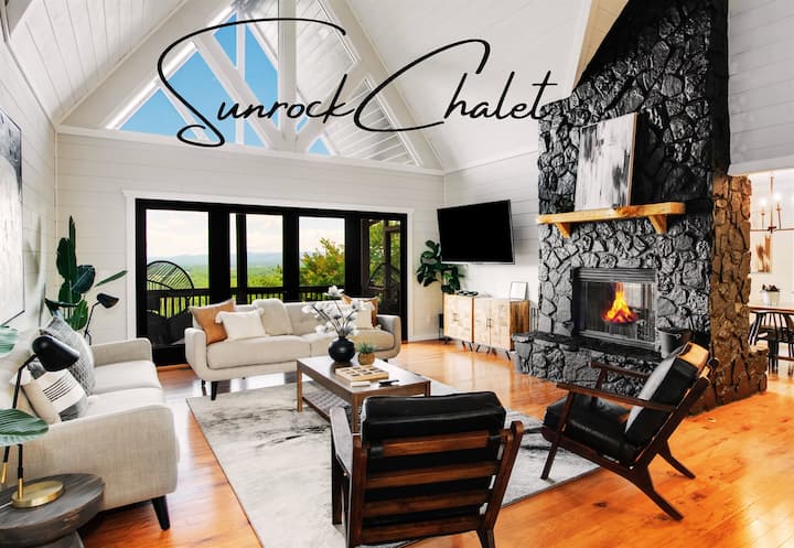 Where Rustic Charm Meets Modern Vibes & Epic Views - Blue Ridge, GA