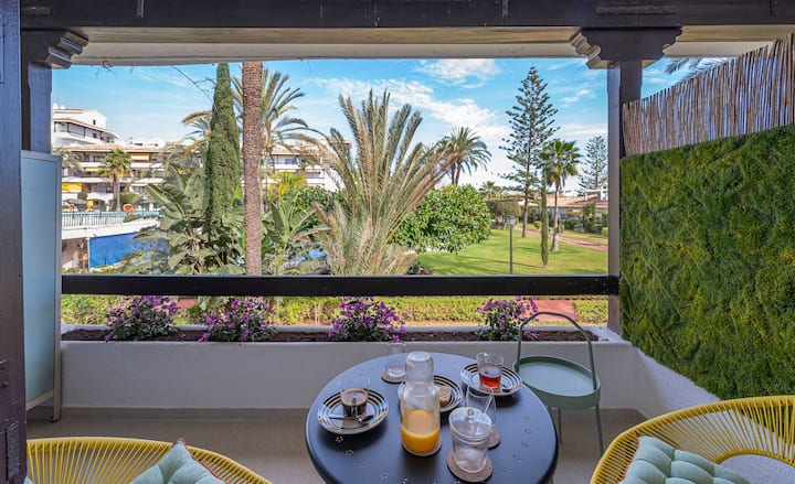 Newly Renovated Studio In Golden Mile W/ Pool - Marbella