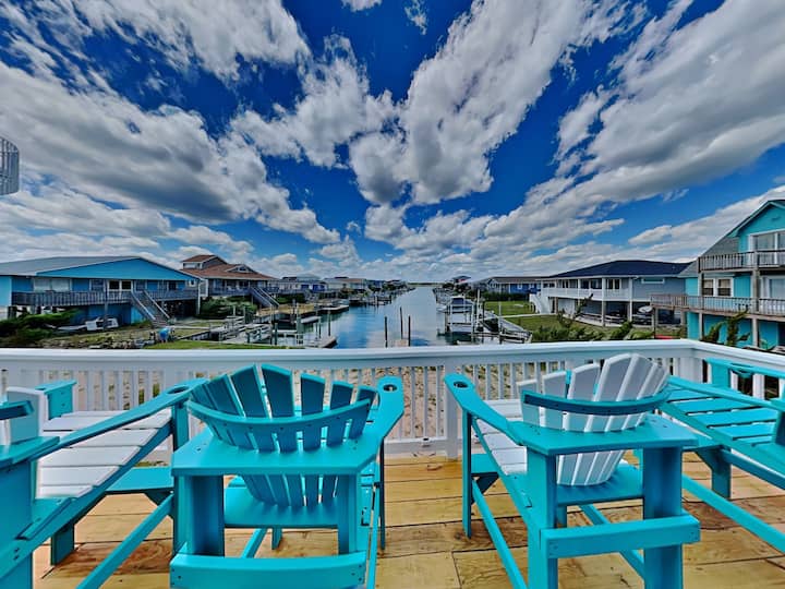 The Last Dollar Cottage | Boat Slip & Dock! - Topsail Beach, NC