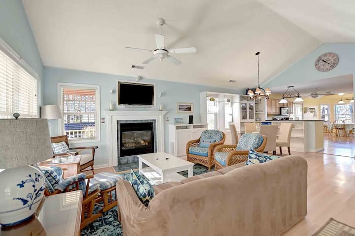 Sleeps 7 - 3bd, 2ba  Savannah's Landing Community - Delaware Seashore State Park, Rehoboth Beach