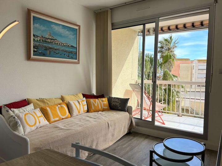 Appartement 2 Pièces - Gruissan Gn450-a205 - Gruissan