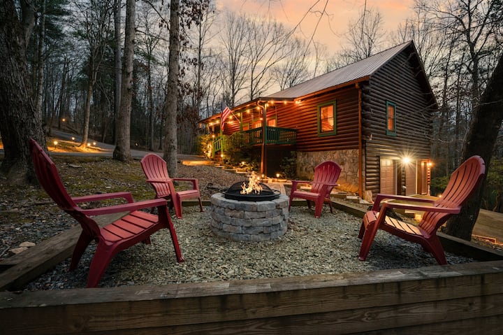 Vino Vista 2br+loft-wine Cellar, Game Rm & Hot Tub - Ellijay, GA