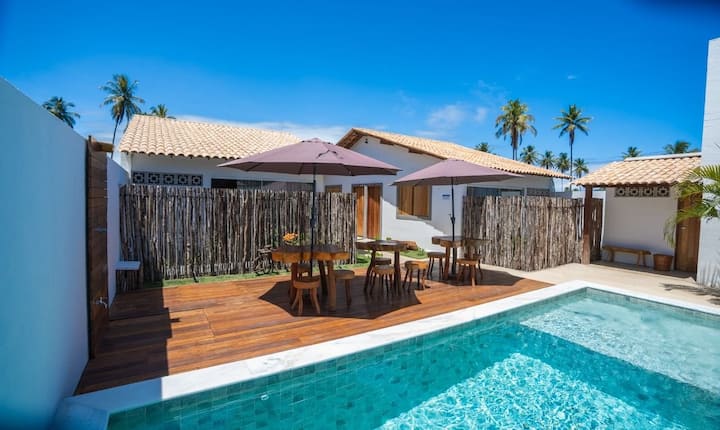 Villa Nahum Milagres Chalé 02 Nobile Stays - São Miguel dos Milagres