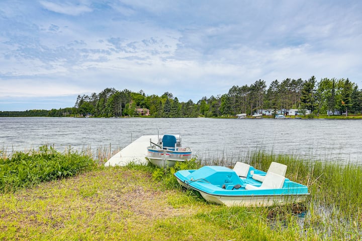 Rhinelander Vacation Rental W/ Yard On Venus Lake! - Pelican Lake, WI