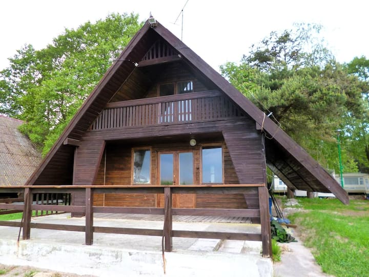 Maison Avec Vue Sur Le Lac,  Pour 6 Personnes - Mielno