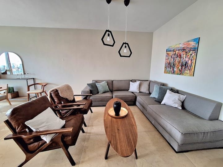 Saidoff Tower • Luxury Apartment 4bdr • Pool Gym - Jerusalem