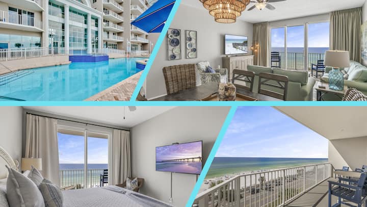 Majestic Sun A502 | Gulf Views | Heatedpools | Gym - Miramar Beach, FL