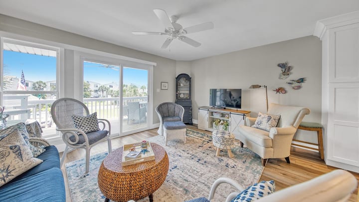 Seahaunts 6a Spacious, Gulf Views, Pool Access - Santa Rosa Beach