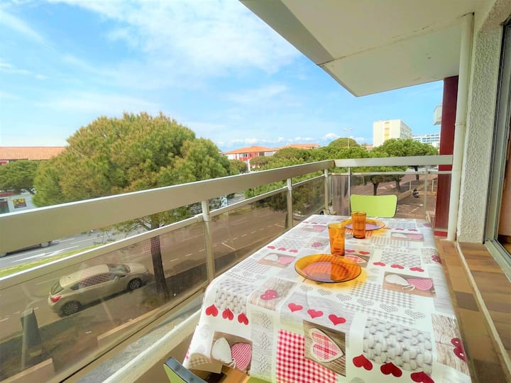 Appartement Studio Cabine 4 Couchages St Cyprien P - Elne