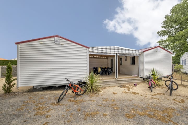 Mobil-home Tribu 6 Pièces 11 Personnes + Tv - Saint-Hilaire-de-Riez