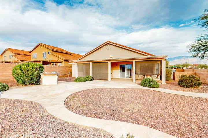 3br Sunlit Home With Large Patio & Games - Dogs Ok - Oro Valley, AZ