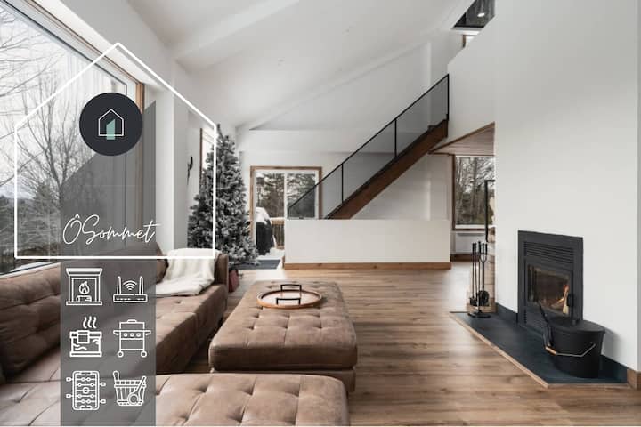 Ô Sommet -Montcalm Ski, Sauna, Spa & Salle Jeux - Rawdon