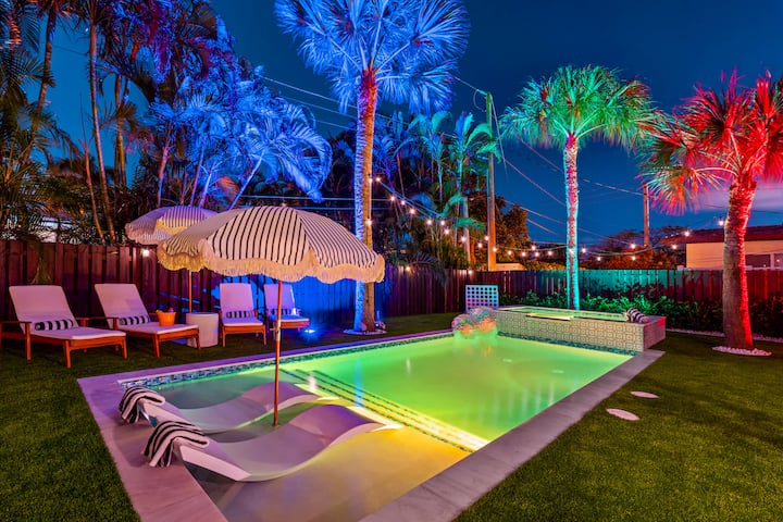 Heated Pool & Hot Tub | 1 Mi To Beach | Arcade - The Bahamas