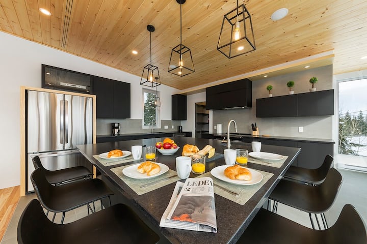 Le Rupin 77: Luxe Contemporain Avec Spa - Charlevoix Regional County Municipality