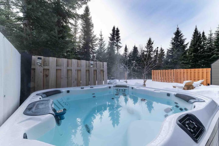 Chalet Bleu 6: Spa, 8 Min Du Massif, Animaux - Le Massif de Charlevoix