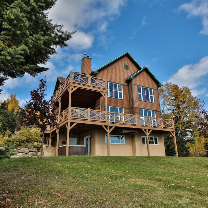 Condo 120b: Vue Du Spa & Confort D’hiver - Le Massif de Charlevoix