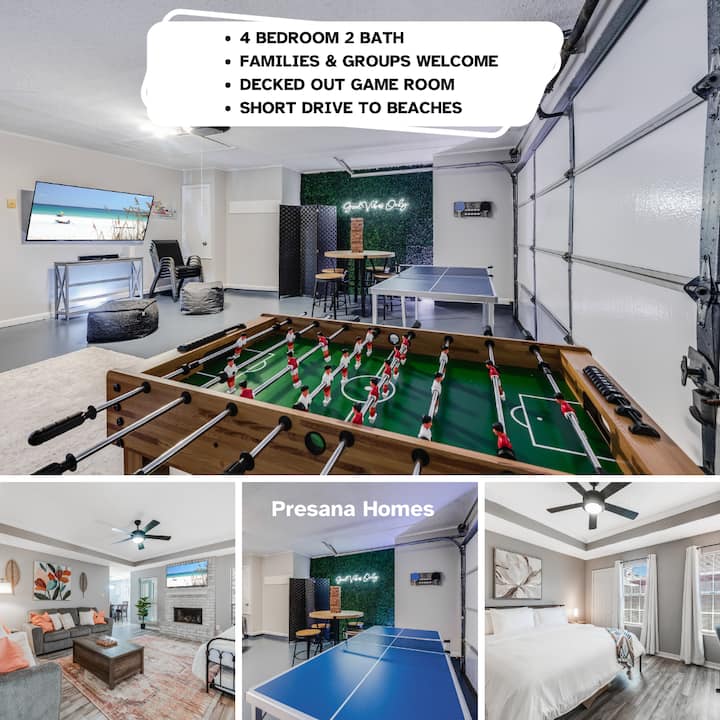 4bdr+gameroom+groupswelcome+extd Stay Discounts - Corpus Christi, TX