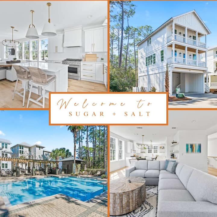 New 4br Home | Pool | Elevator | 8 Bikes - Rosemary Beach, FL
