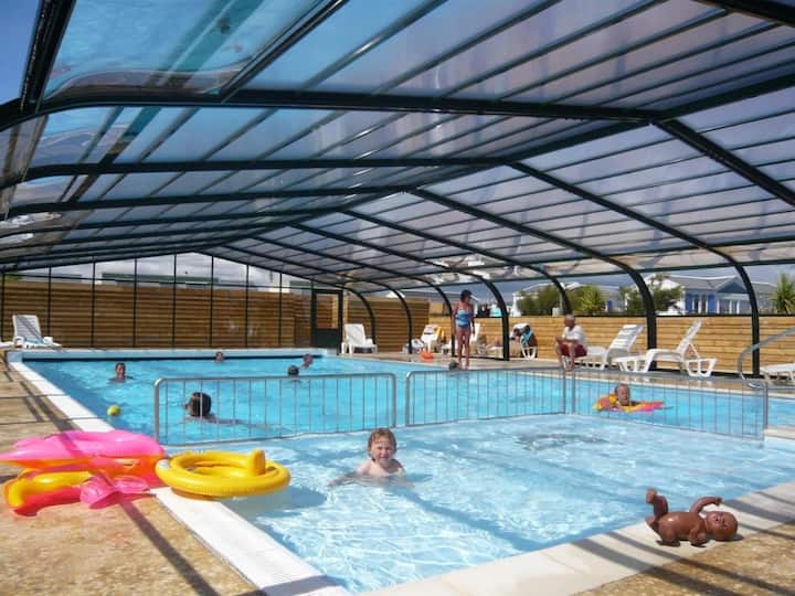 Zecamping 3* Mobil Home 27m² 100m Plage - Lomener