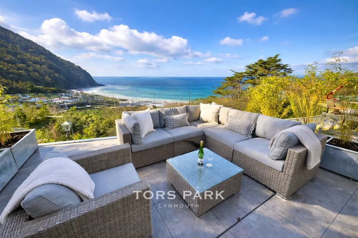 Sunset Terrace With Sea Views | Parking | 2bed - Lynmouth