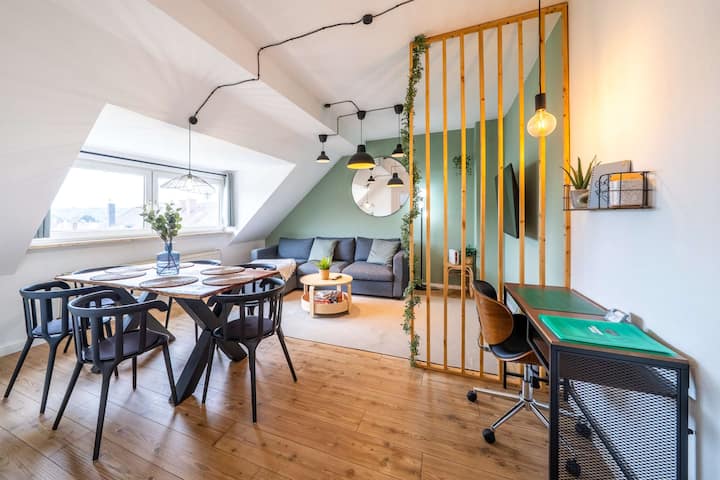 Stylish Loft: Wittens Heart | Private Parking - Dortmund