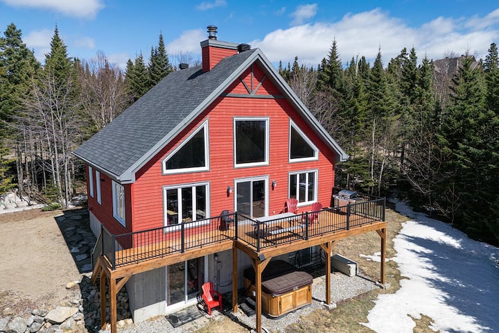 Cardinal Du Massif 17 : Vue Rivière & Spa Privé - Baie-Saint-Paul
