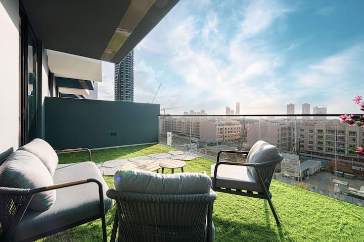 Bright Apt In Jvc, 15 Min To Marina | Big Balcony - Dubai