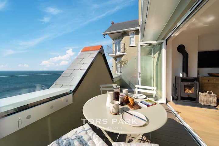 Charming Exmoor Apartment With Sea Views | Balcony - Lynmouth