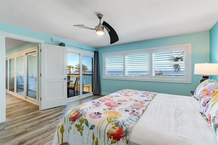Private Pier: Renovated Beachfront Oasis Awaits! - Fernandina Beach, FL