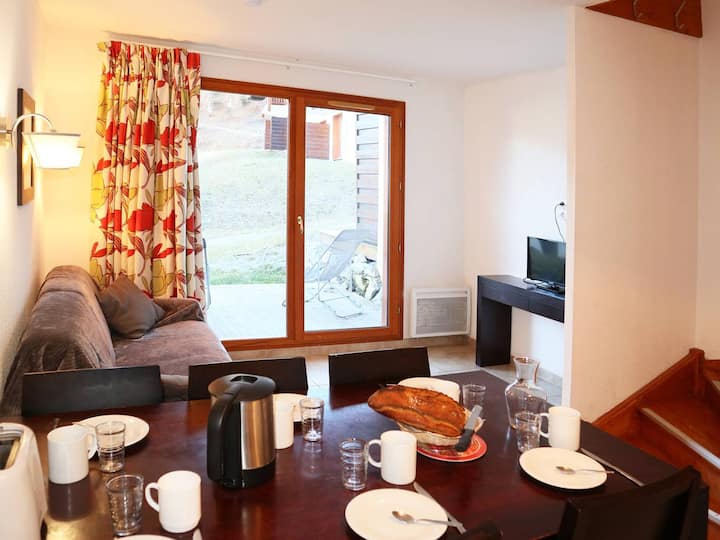 Chalet Aux Orres 1800 - Piscine, Sauna, 6 Pers. - Les Orres