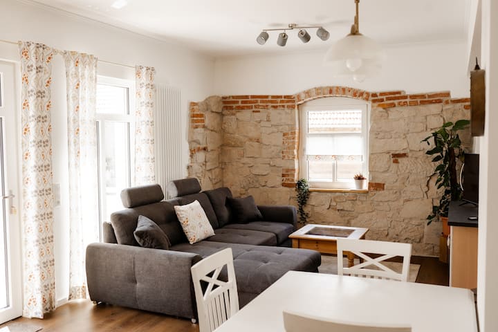 Ferienwohnung Sandsteinblick (Der Moserhof) - Oberaurach