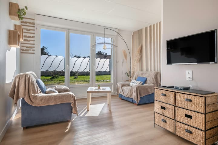 Appartement Pour 4 Avec Grand Jardin - Préfailles