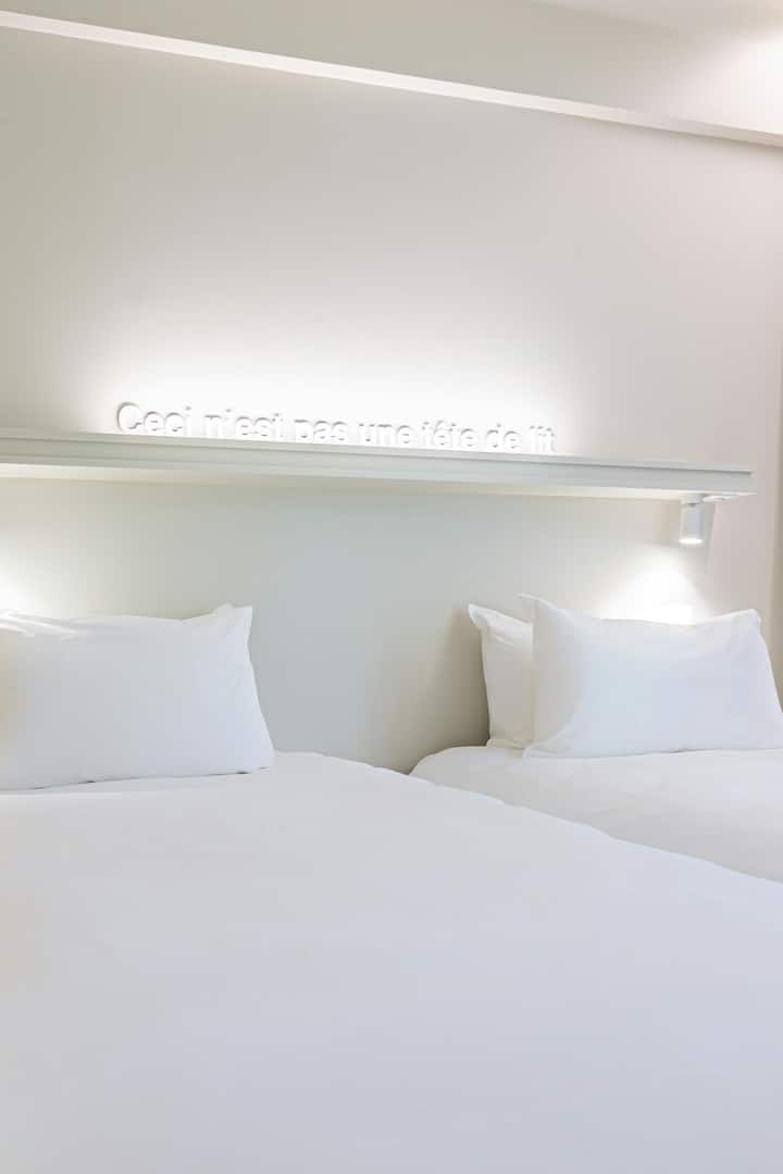 Graphik Montparnasse - Twin Cosy Room - Paris