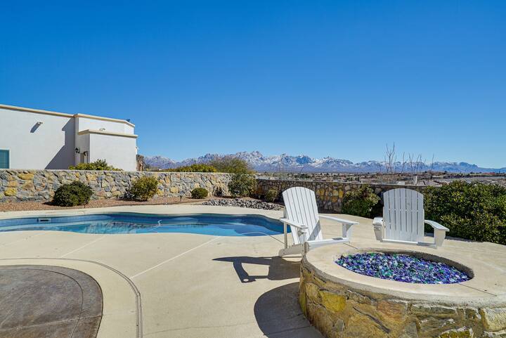 Las Cruces Home W/ Mountain Views & Private Pool! - Field of Dreams - Las Cruces