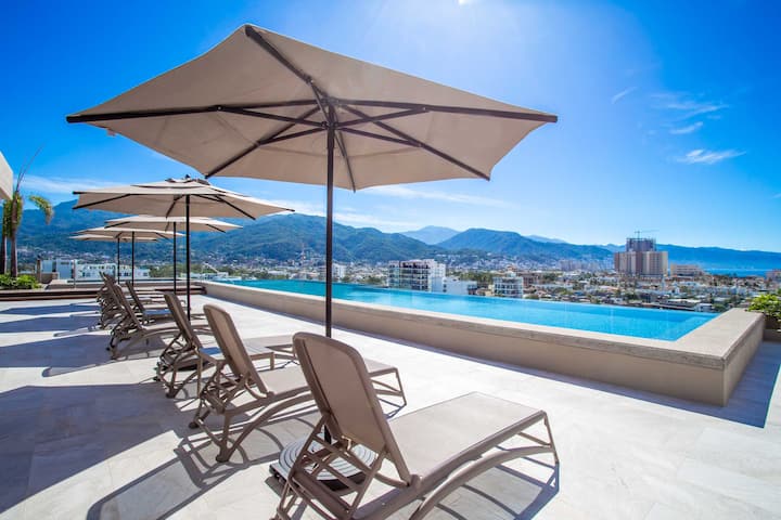 Casa De Palm Springs | Luxe 2br In Versalles - Puerto Vallarta