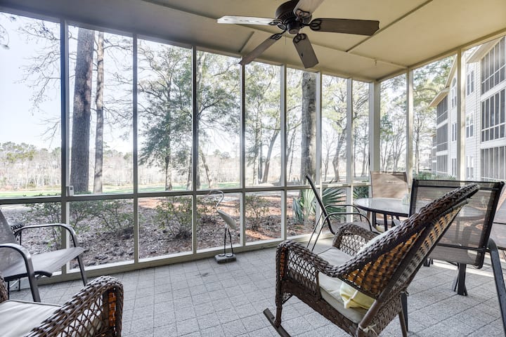 Condo W/ Golf Course Views < 1 Mi To Sunset Beach! - Sunset Beach, NC