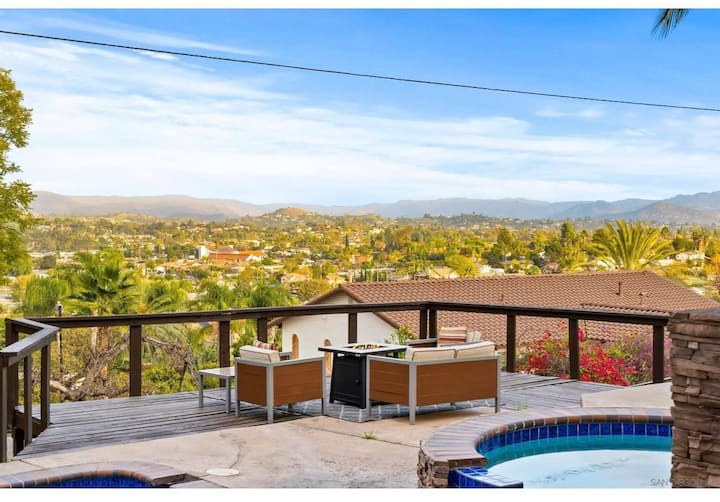 2 Br Oasis W/ View Near: Safari | Wineries | Lakes - San Marcos, CA