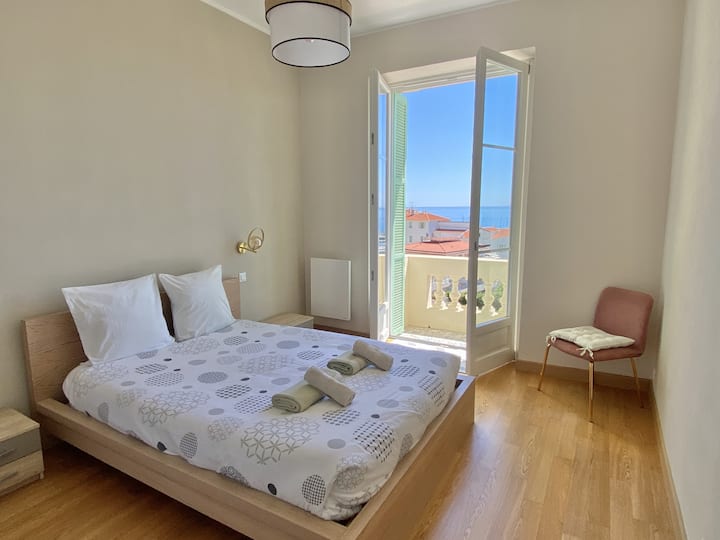 Charmant 3 Pièces Au Garavan Palace - Plage Rondelli (Menton)