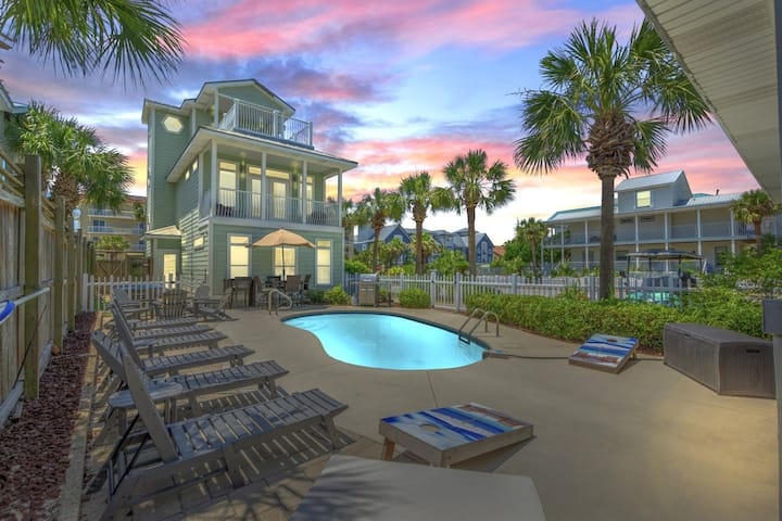 Crystal Tower-free Golf Cart-freepoolheatdec-feb - Destin, FL