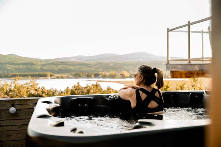 Les Marées - Vue Exceptionnelle, Spa, Ski, Randonn - Baie-Saint-Paul